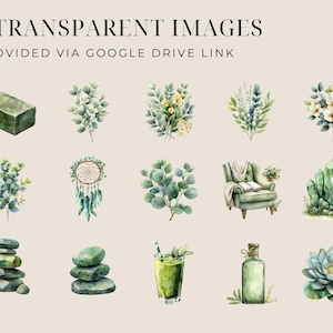 Watercolor Yoga Lover Clipart Bundle, Meditation Clip Art, Self Care ...