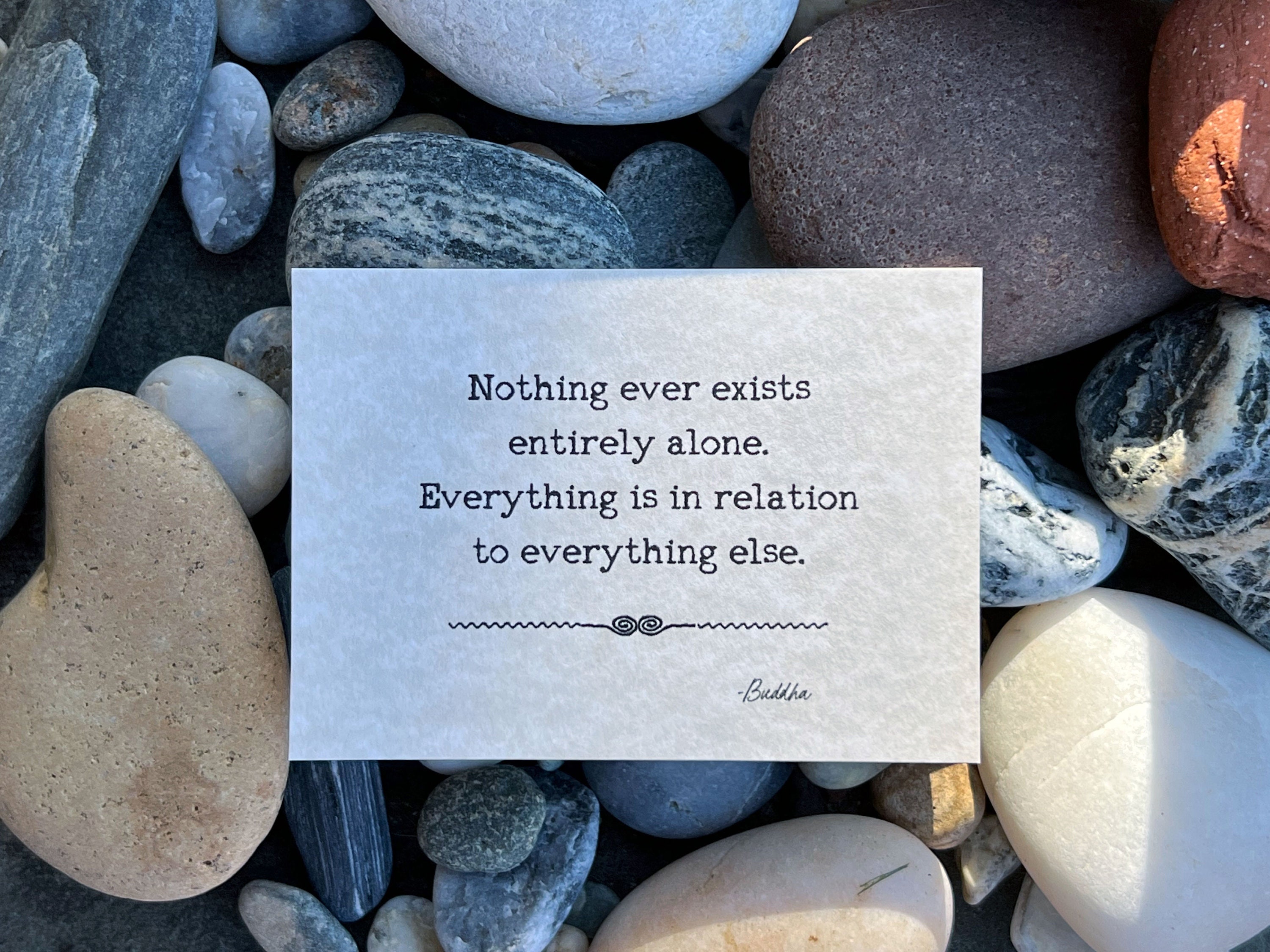 Mindfulness Cards, Zen Quote Cards, Zen Gifts, Meditation Cards, Wisdom ...