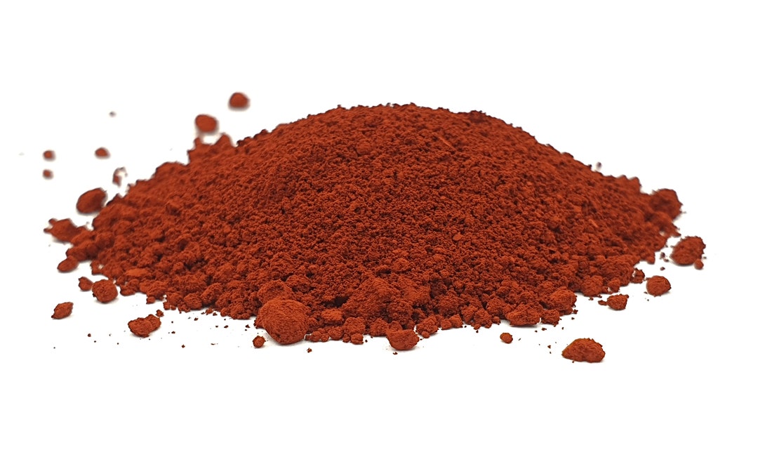 Indian Red Ochre Pigment: Natural Earth, Deep Red Hue - Etsy