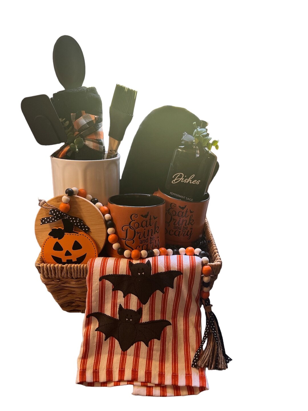 Halloween Wedding Theme Gift Basket|spook-tabular Home Decor & Kitchen ...
