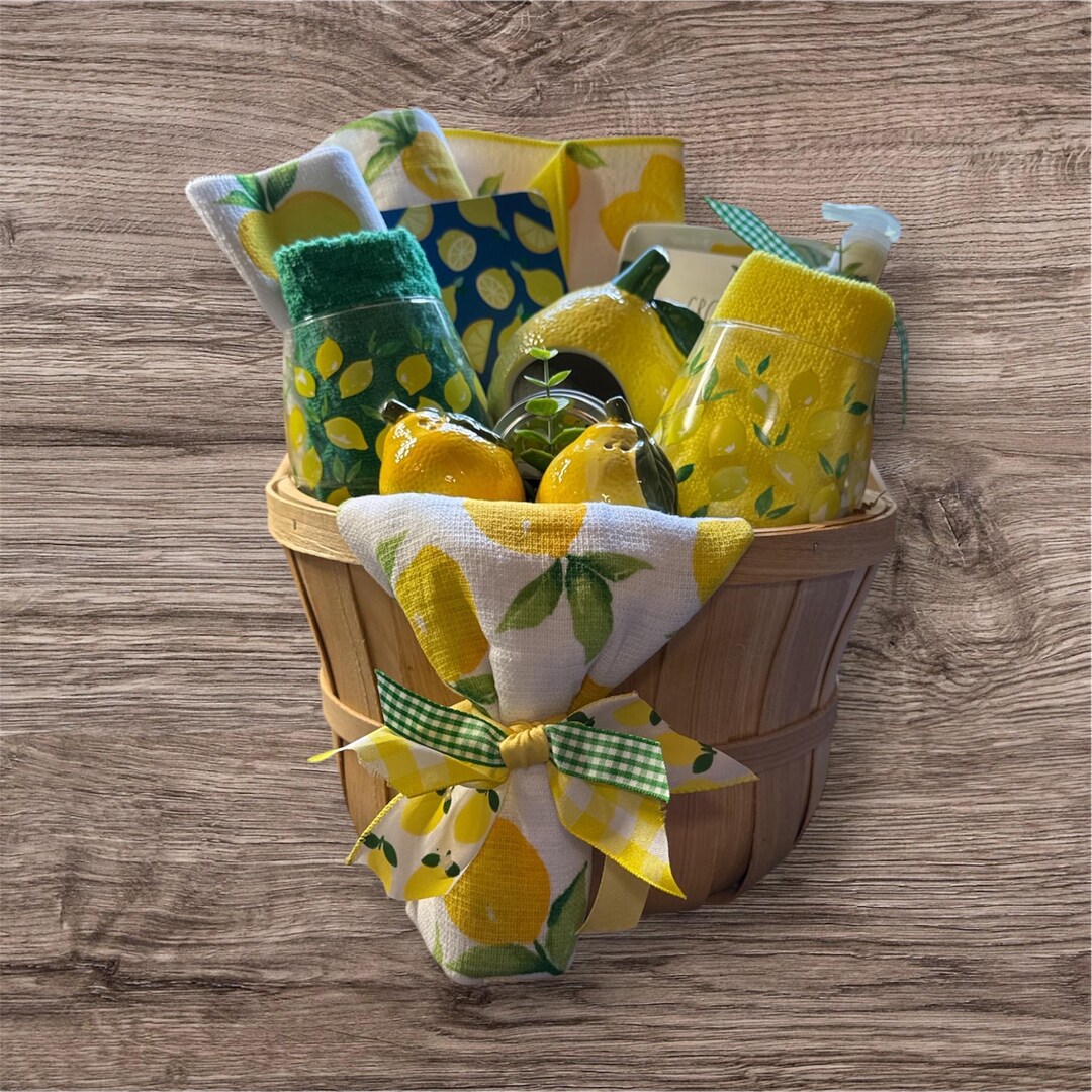Brighten Your Home With This Lemon Kitchen Set-a Perfect Gift Set !new ...