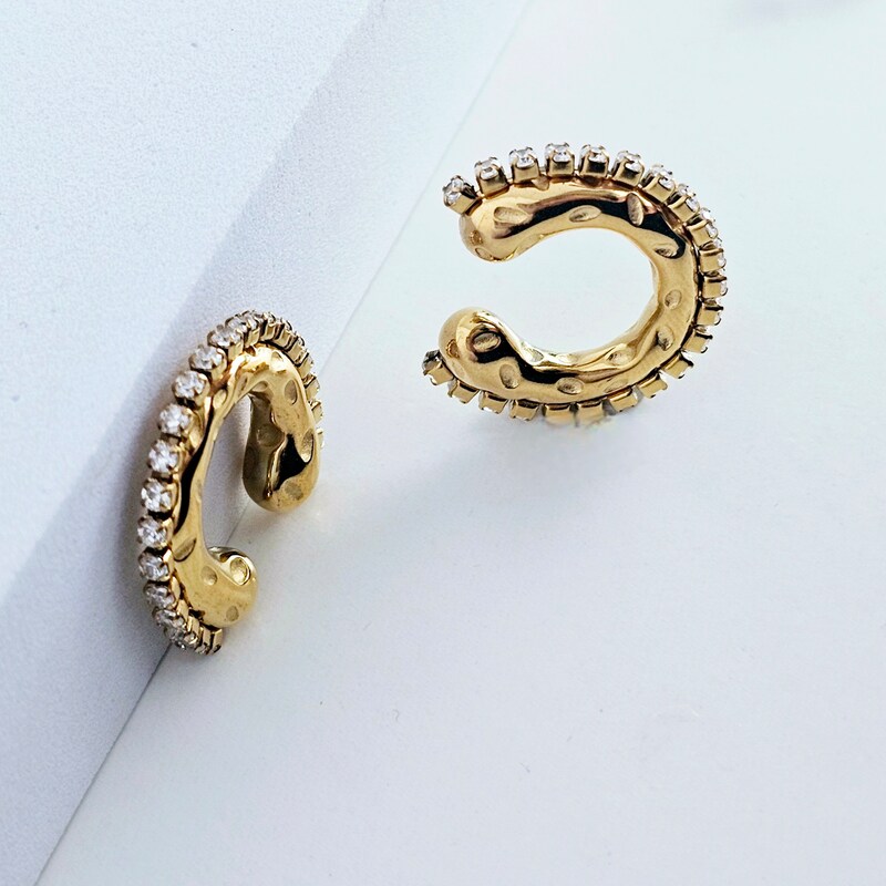 Spike Ear Cuff - Etsy