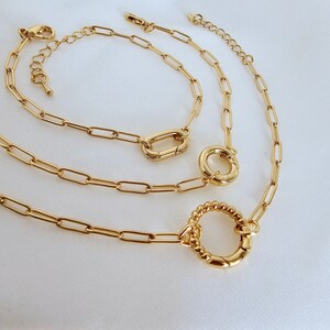 Create Your Own Custom Charm Necklace Bracelet Stackable,paperclip ...