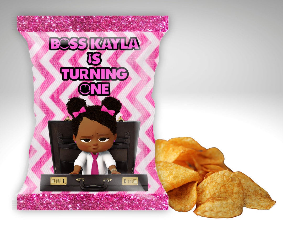Buy Boss Baby Chip Bag Boss Baby Boss Baby Birthday Boss Baby Online in ...
