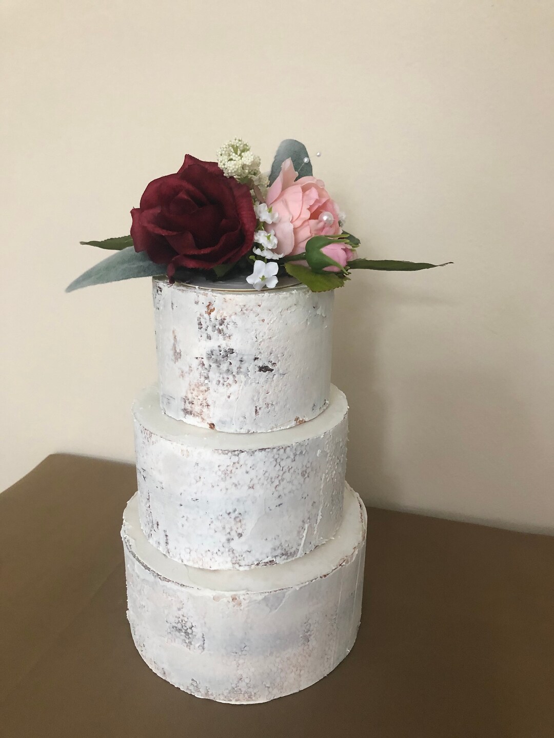 Burgundy, Blush Cake Topper, Blush Wedding Cake Topper, Birthday Cake ...