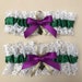 Christmas Themed Garters, Wedding Garter, Bridal Garter, Accented With ...