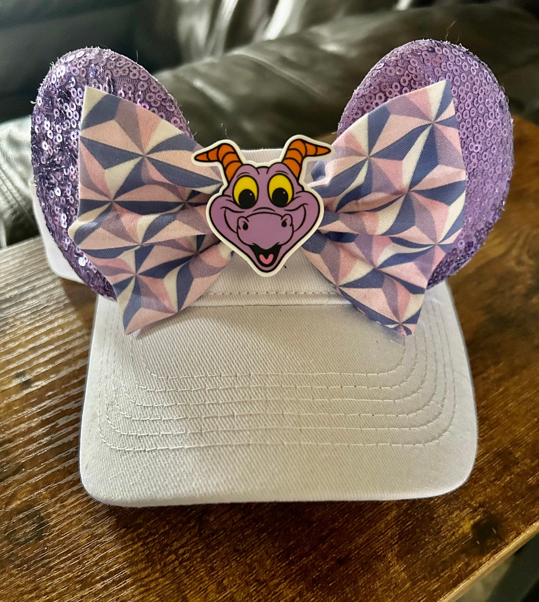 EPCOT Figment Visor - Etsy