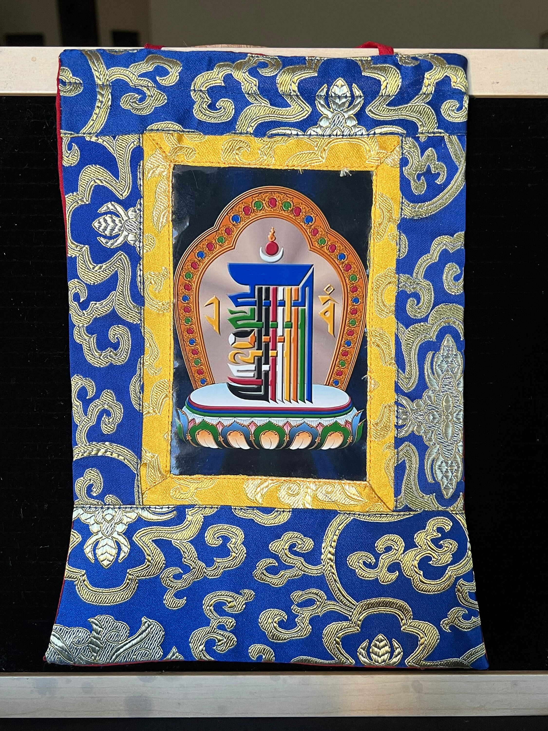 Tibetan Buddhist Mini Photo Thangka With Different Deities/ Vajrasattva ...