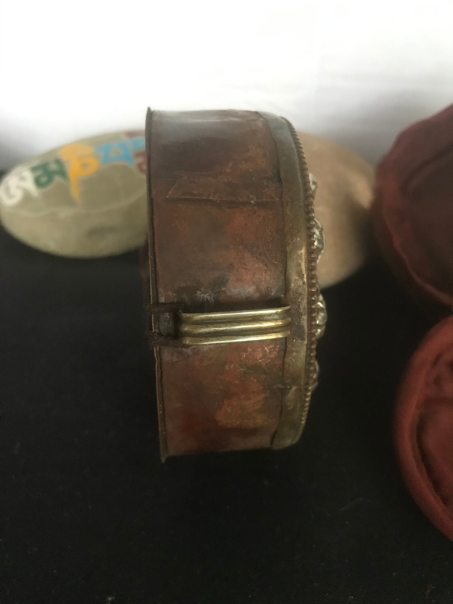 Tibetan Vintage Buddhist Ghau With Guru Padmasambhava Statue | Etsy