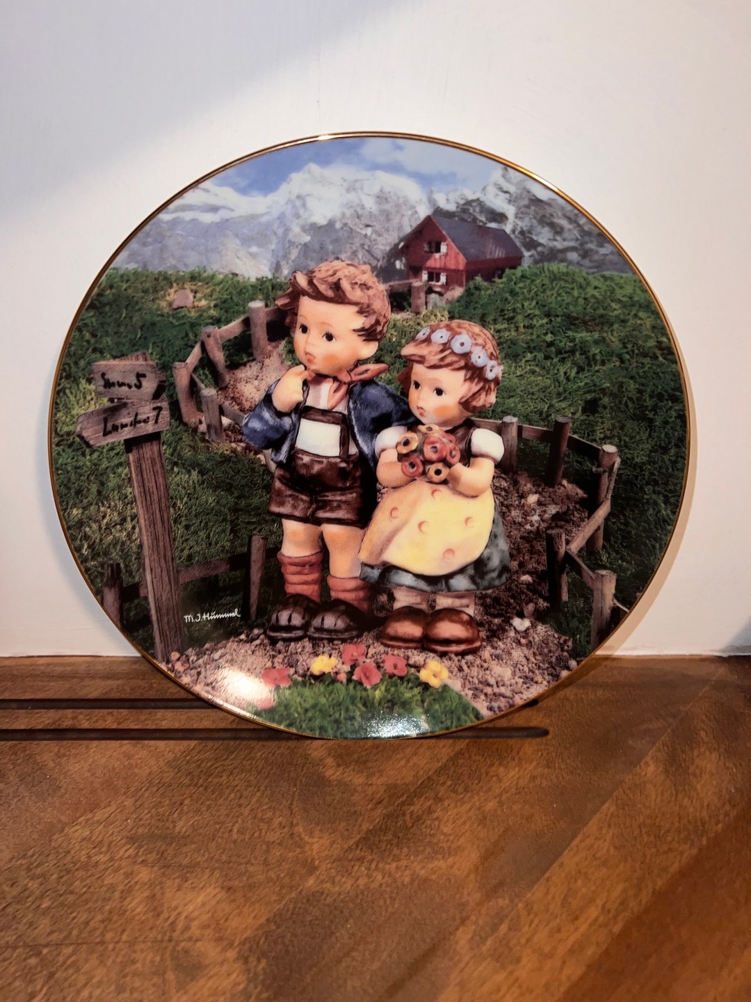 M.I. Hummel Plate Collection the Danbury Mint - Etsy