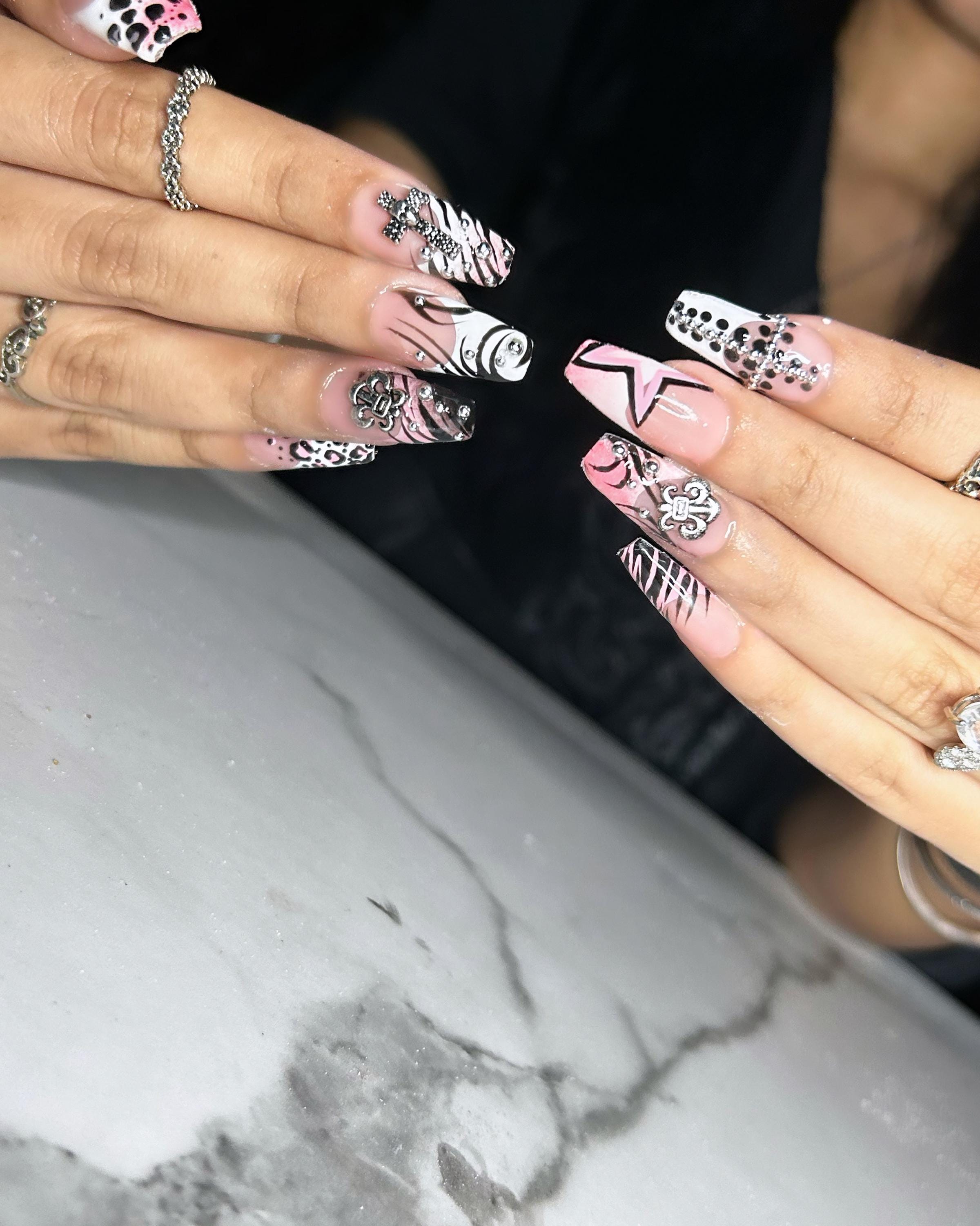 Custom Press on Nails - Etsy