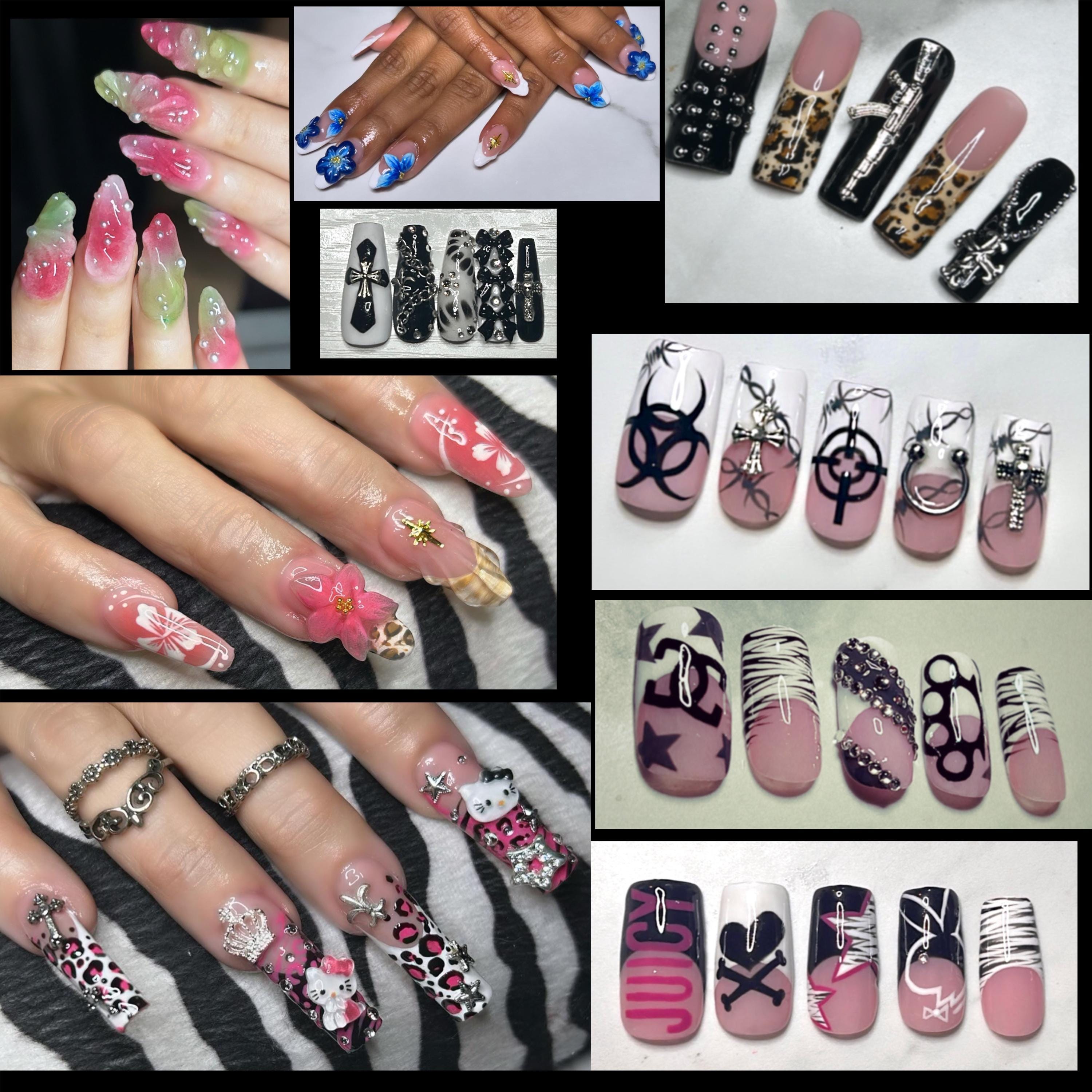 Custom Press on Nails - Etsy