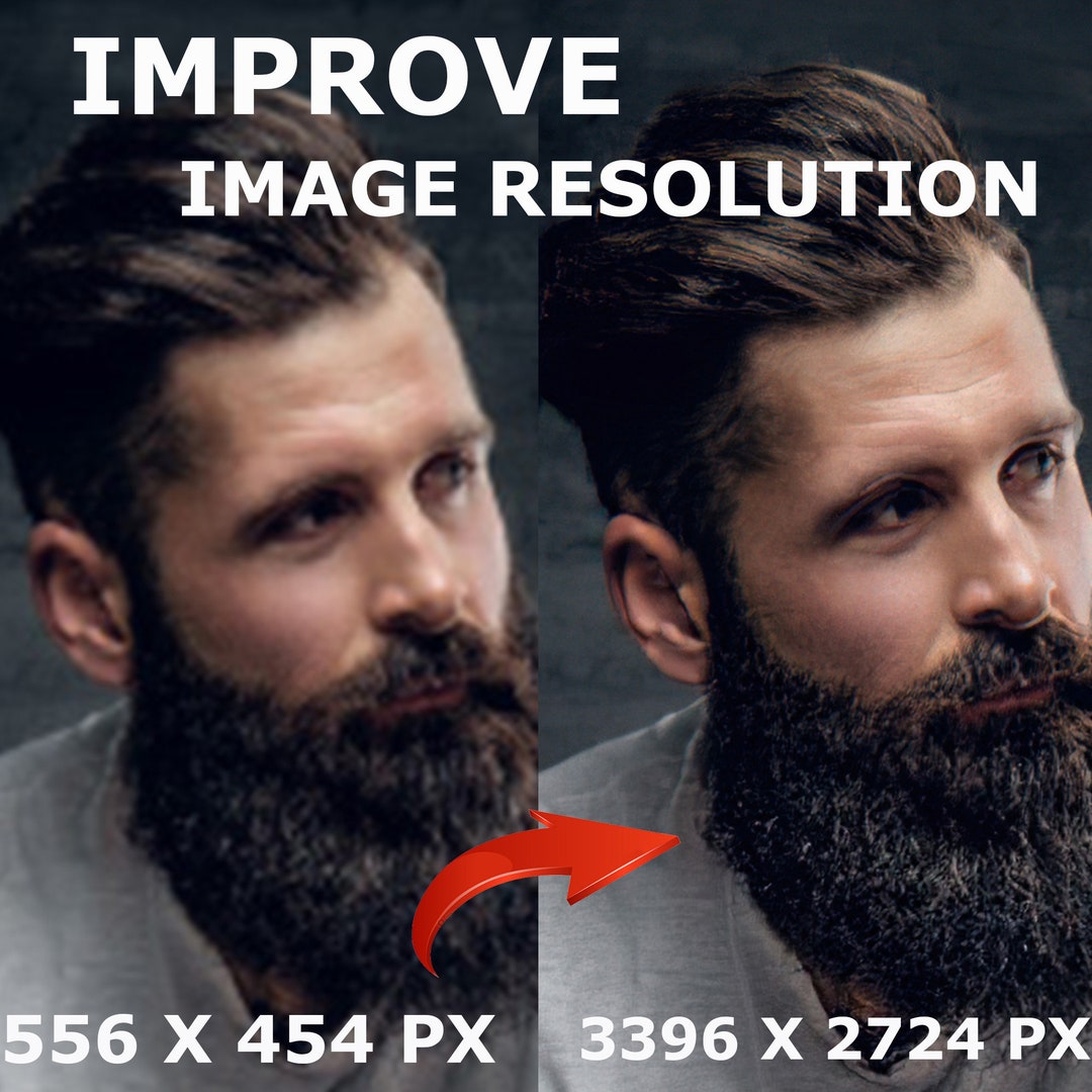 Digital Photo Enhancement: Improve Image Quality & Resolution - Etsy