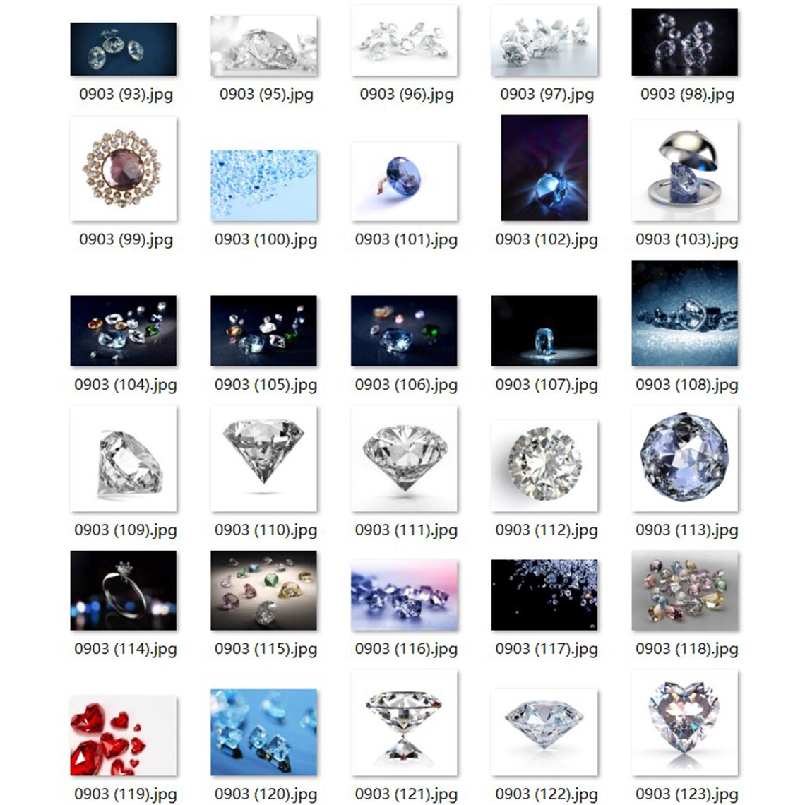 High Resolustion Diamonds Overlays PNG Files Realistic Gems Diamonds ...