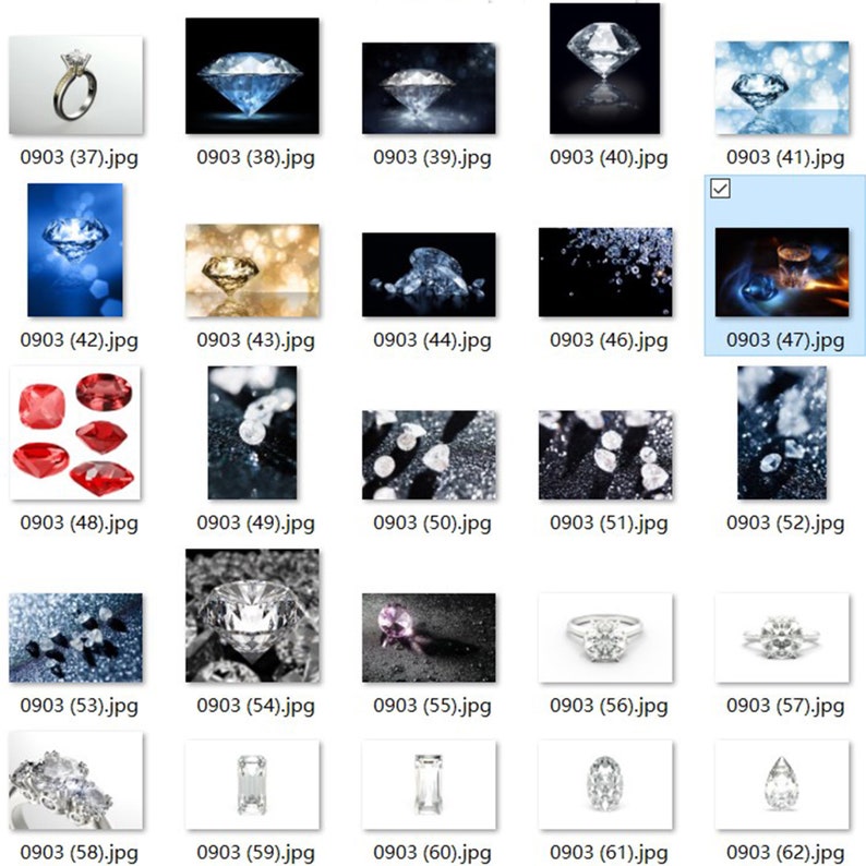 High Resolustion Diamonds Overlays PNG Files Realistic Gems Diamonds ...