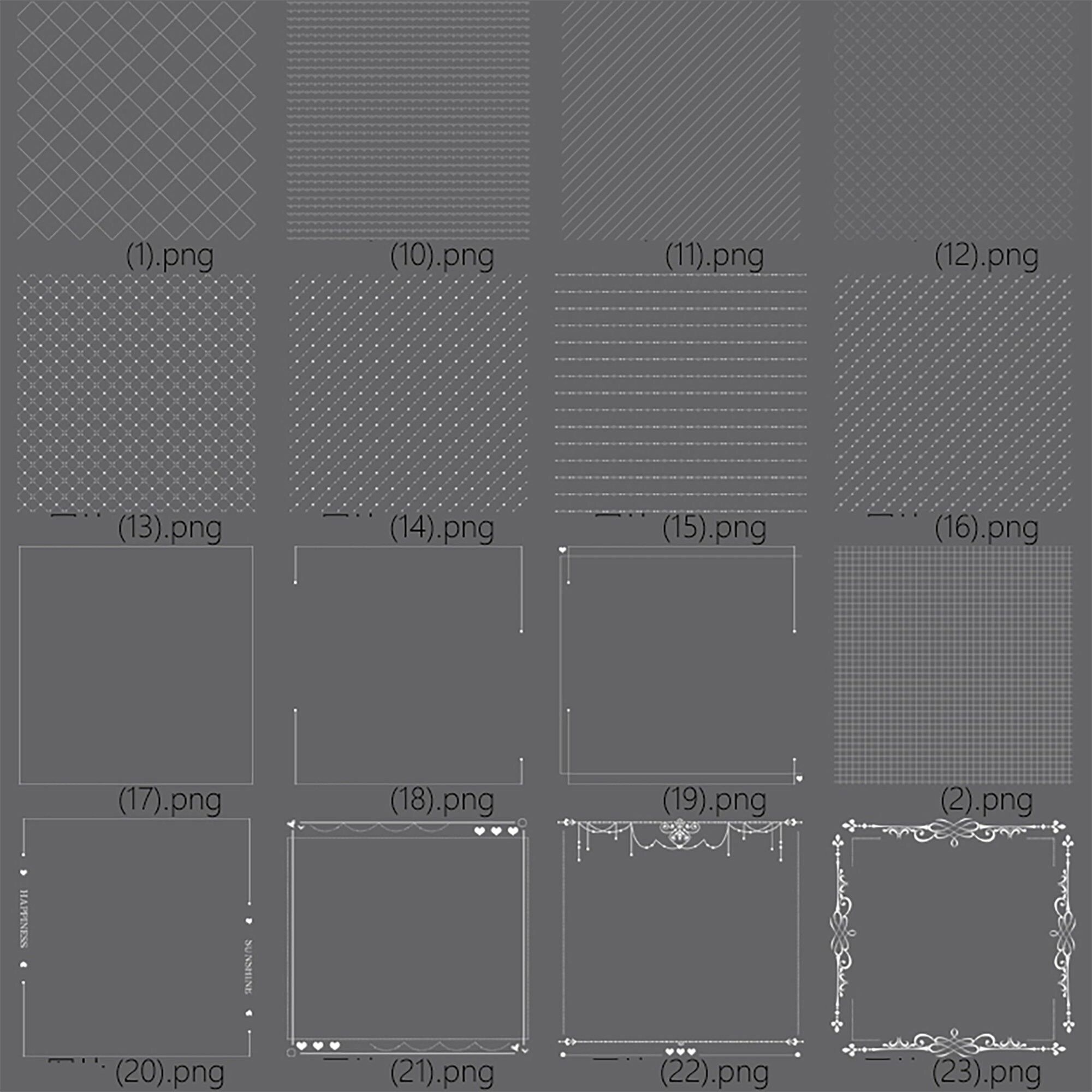 76 Styles Watermark PNG Bundle,transparent,watermark Overlay,photo ...