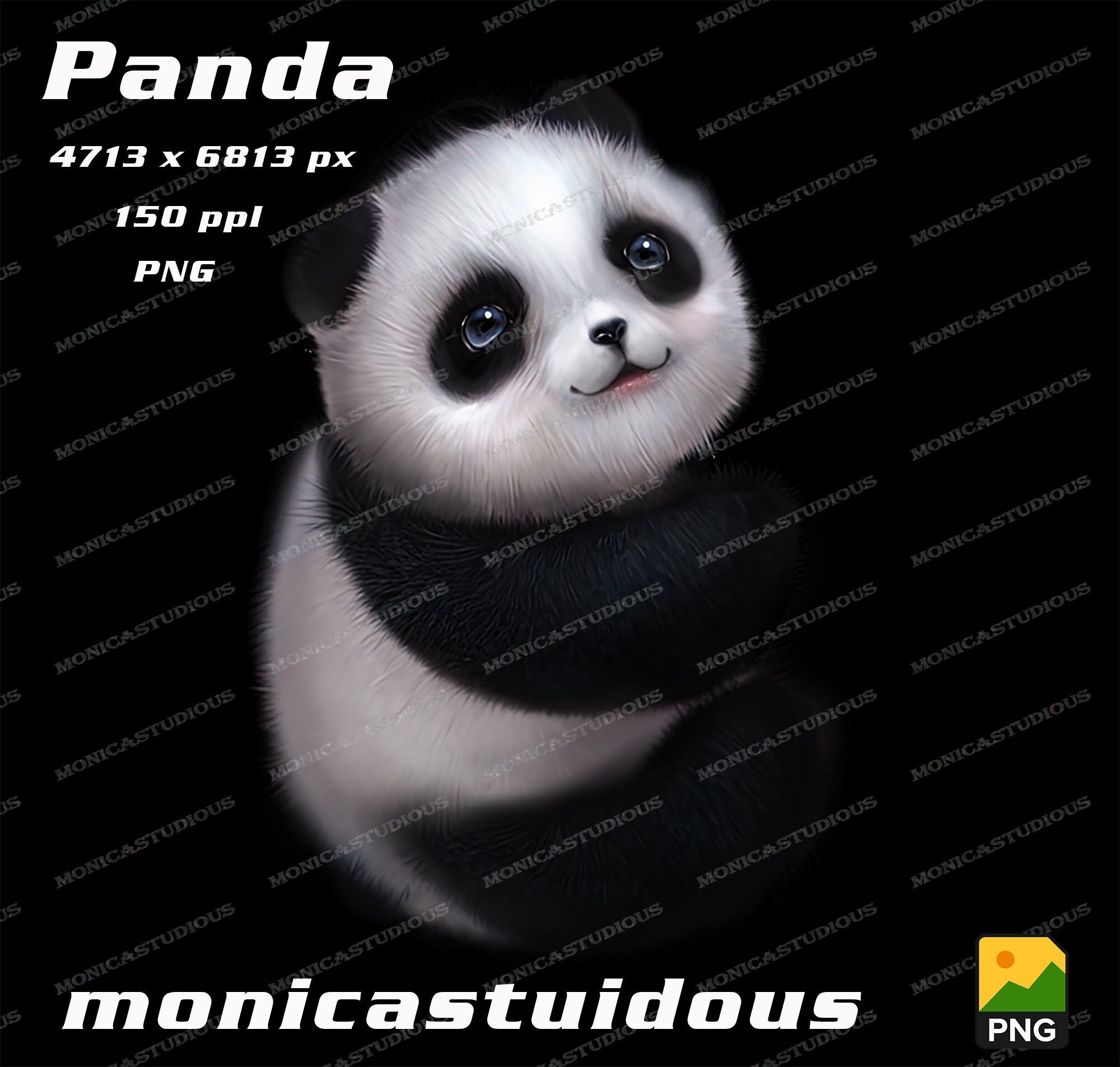 Panda Bear Cubs Drawing