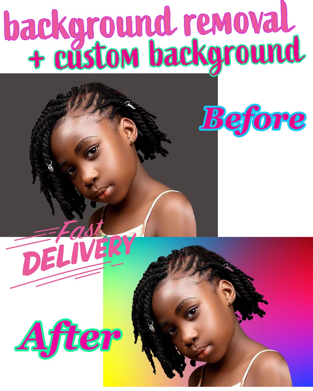 Remove Background From Photo & Add Custom Background, New Custom ...
