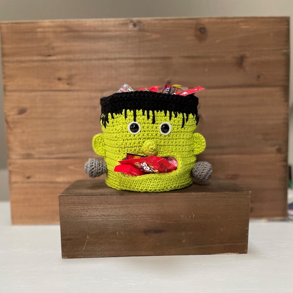 Frankenstein Candy Holder - Etsy