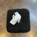 Crochet Frankenstein Tissue Box Cover, Handmade Halloween Bathroom ...