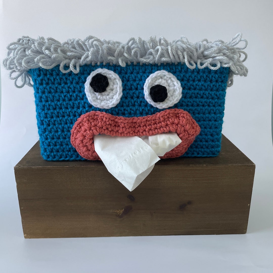 Monster Tissue Box Cover - Etsy