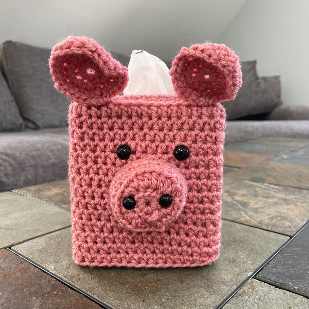 Pig Tissue Box Cover - Etsy