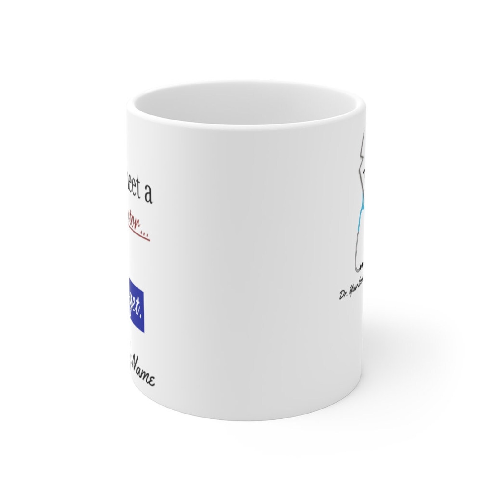 Customize Doctor Mug, Best Mug Personalized Gift for Doctor, Doctor to ...