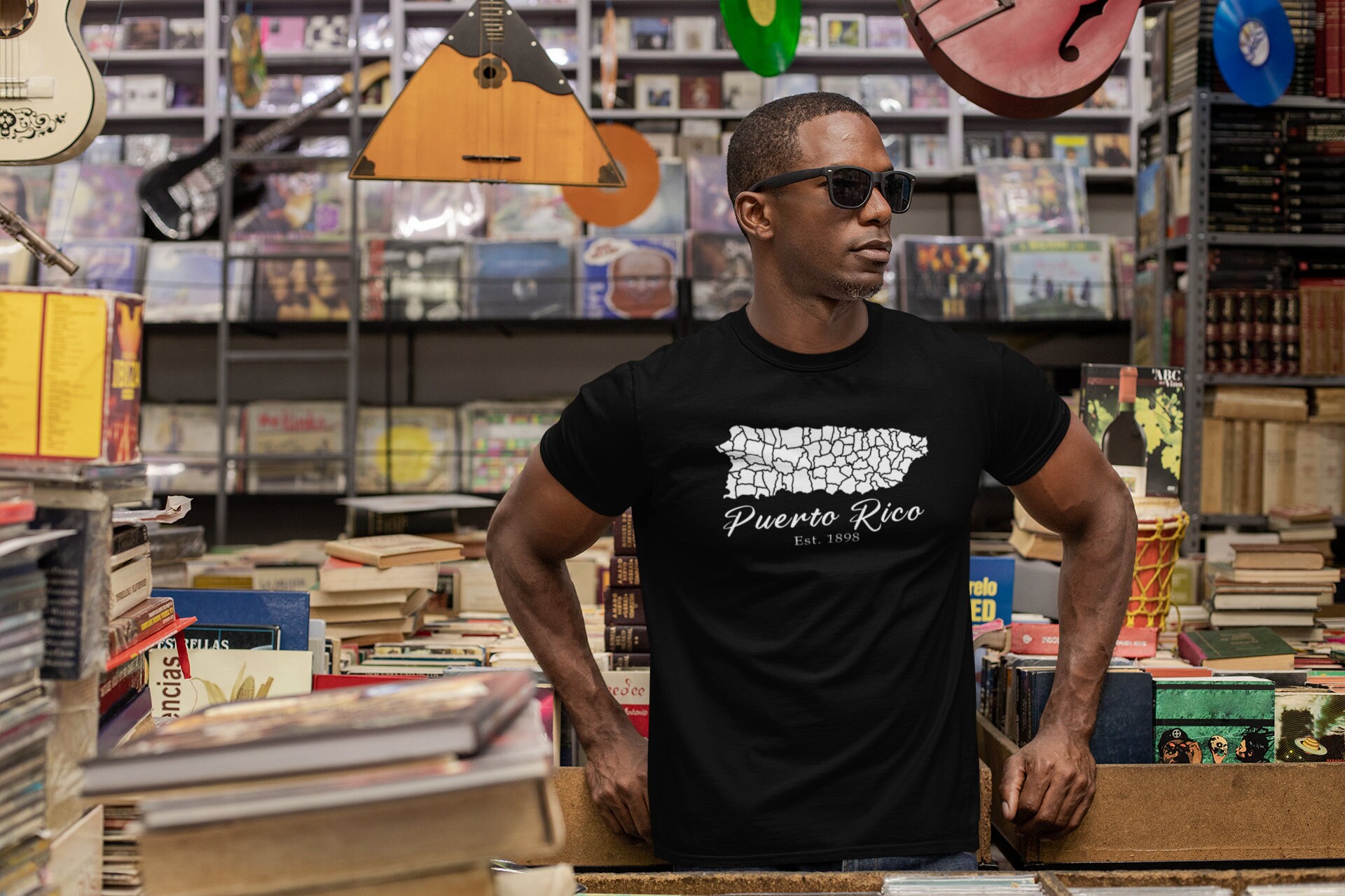 Puerto Rico Est. 1898 Mapa De Puerto Rico Est Puerto Rican Est - Etsy