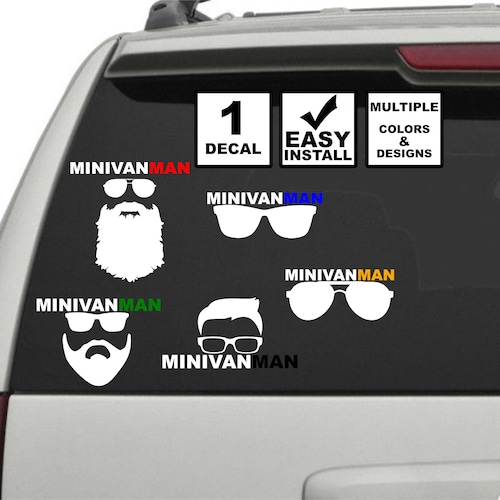 This is Actually A Racing Van Car Decal Funny Minivan - Etsy