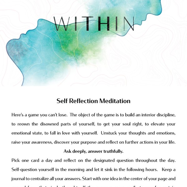 Self Reflection Tool - Etsy