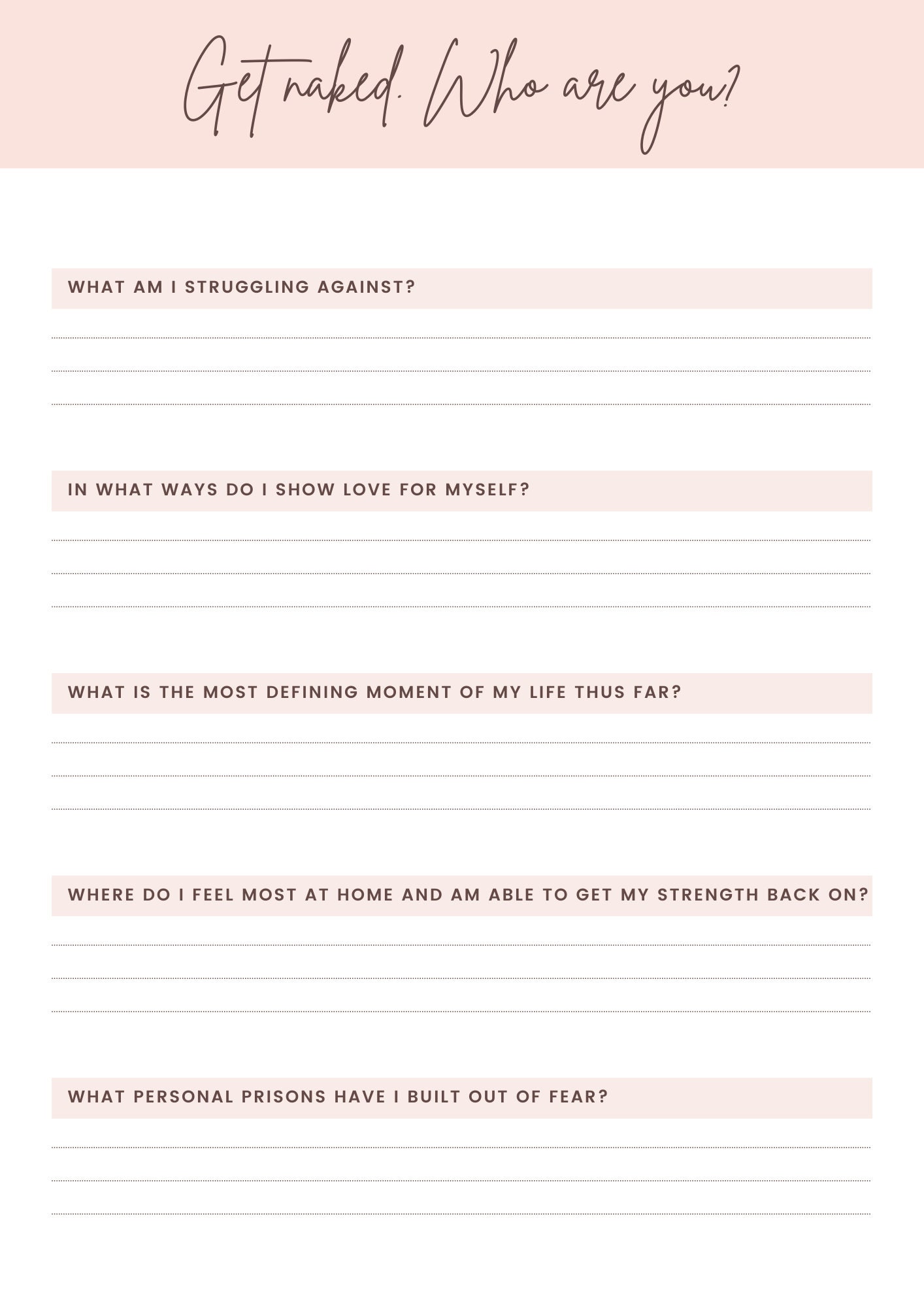 Journal Prompts, Prompts Mental Health Journal, Self Care Journal ...