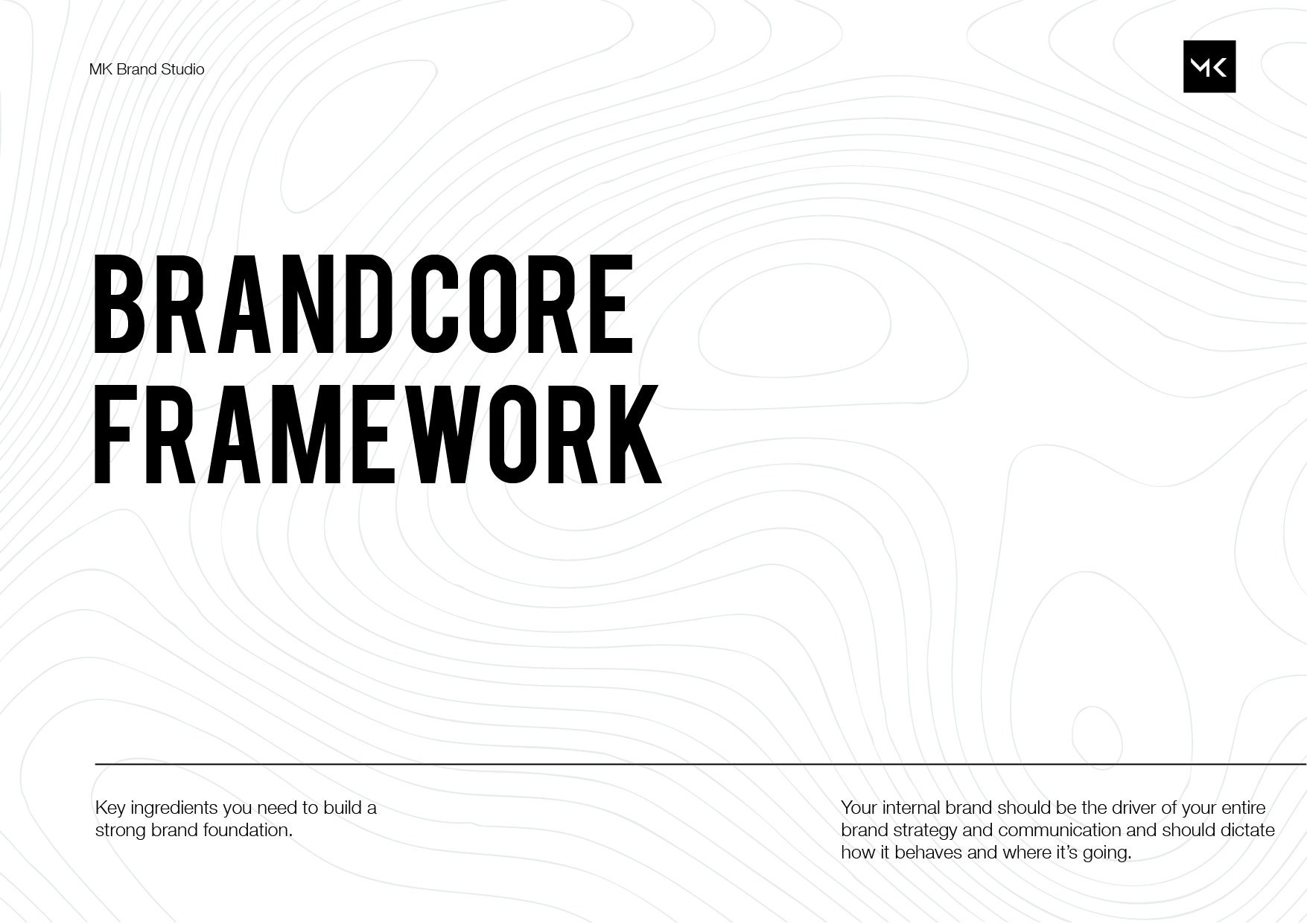 Brand Foundation Workbook | Strategy Template Download | Discovery ...
