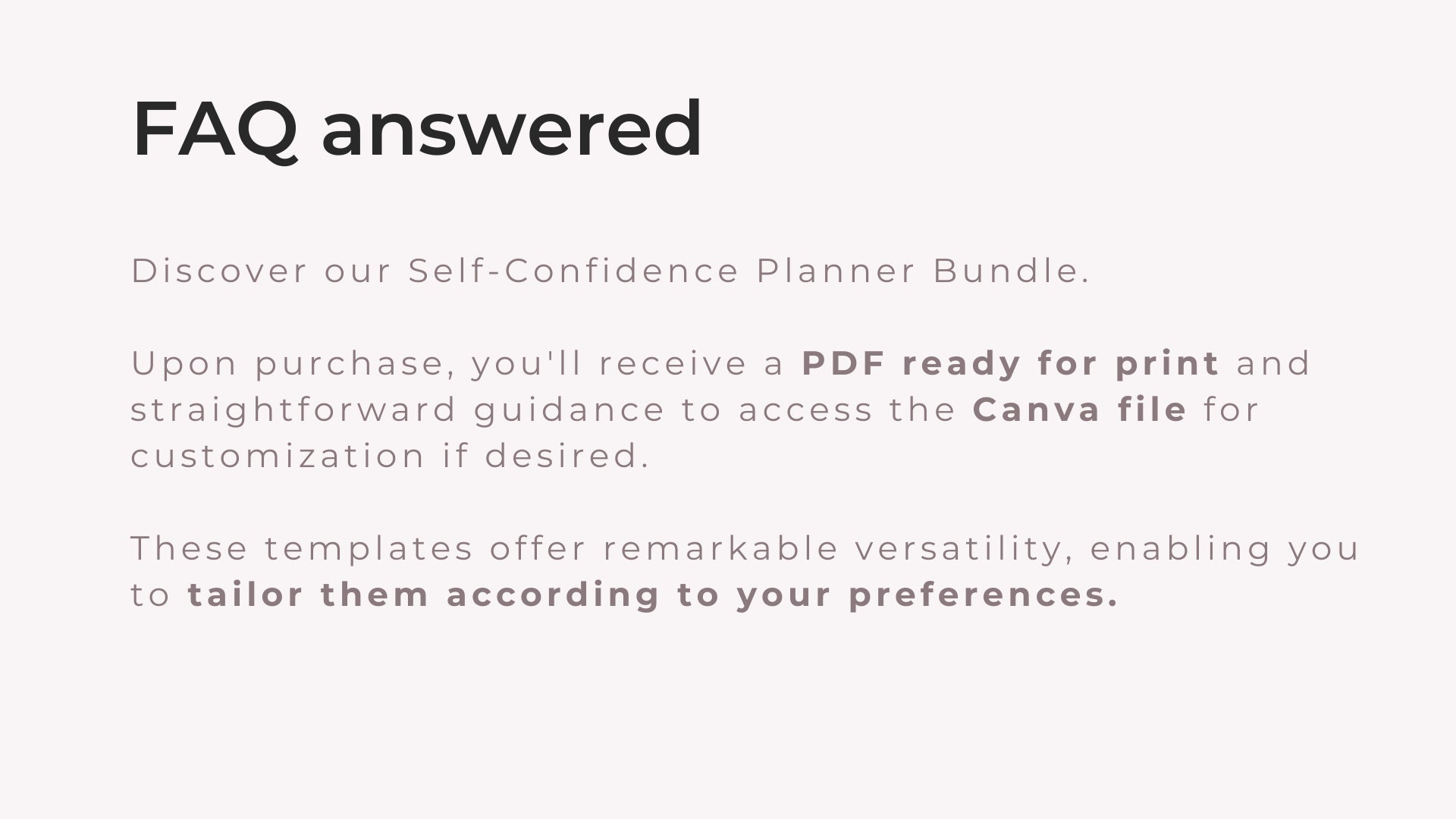 Self Confidence Planner | Self Esteem Workbook | Self-care Prompts ...