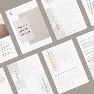 Discover Your Purpose Workbook | Find Your Mission & Passion | Self ...