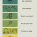 Daily Routine Chart, Printable Diagram to Support Steps, Get Ready for ...