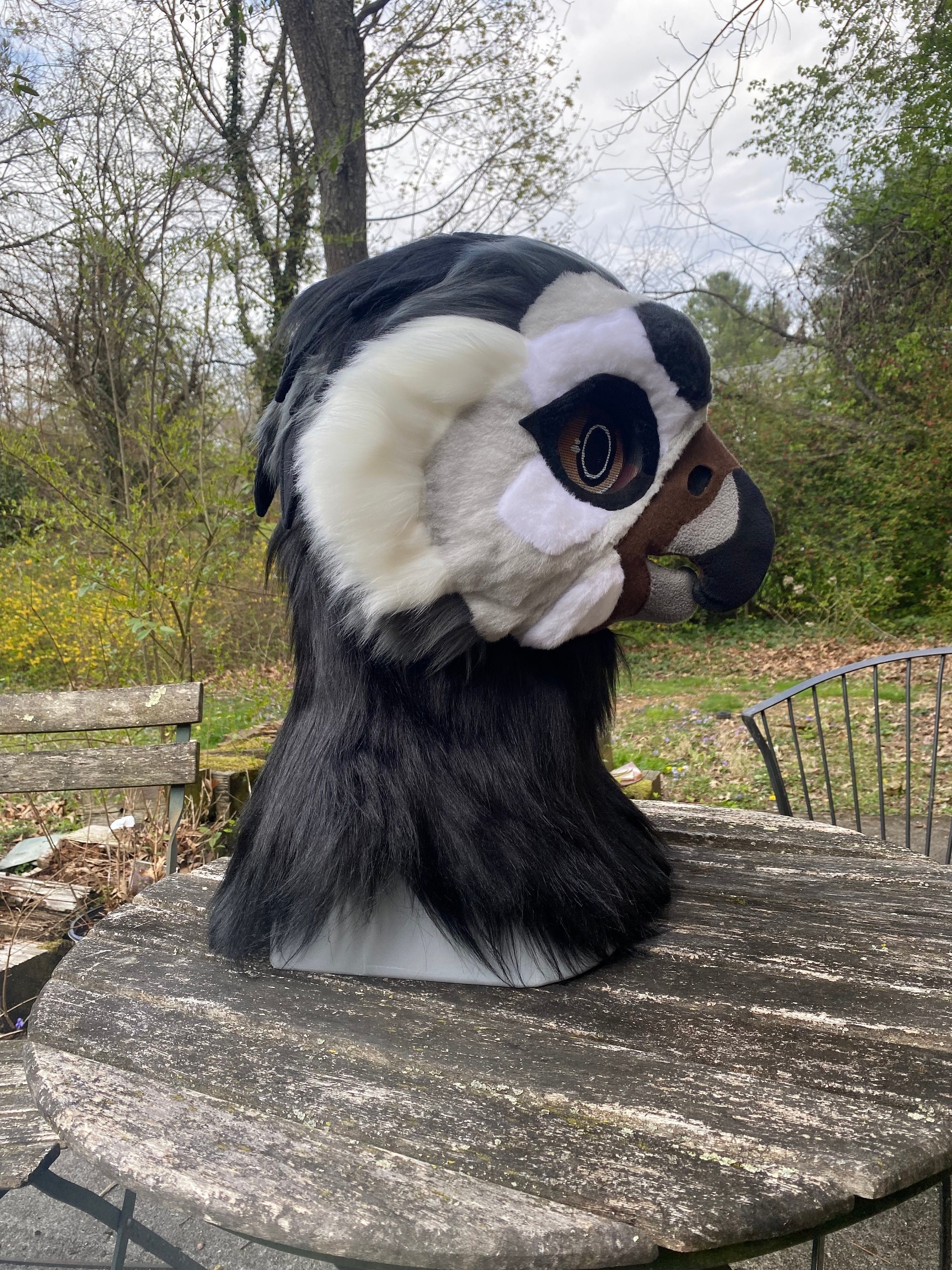 Bird Fursuit Head Eagle Furry Premade - Etsy
