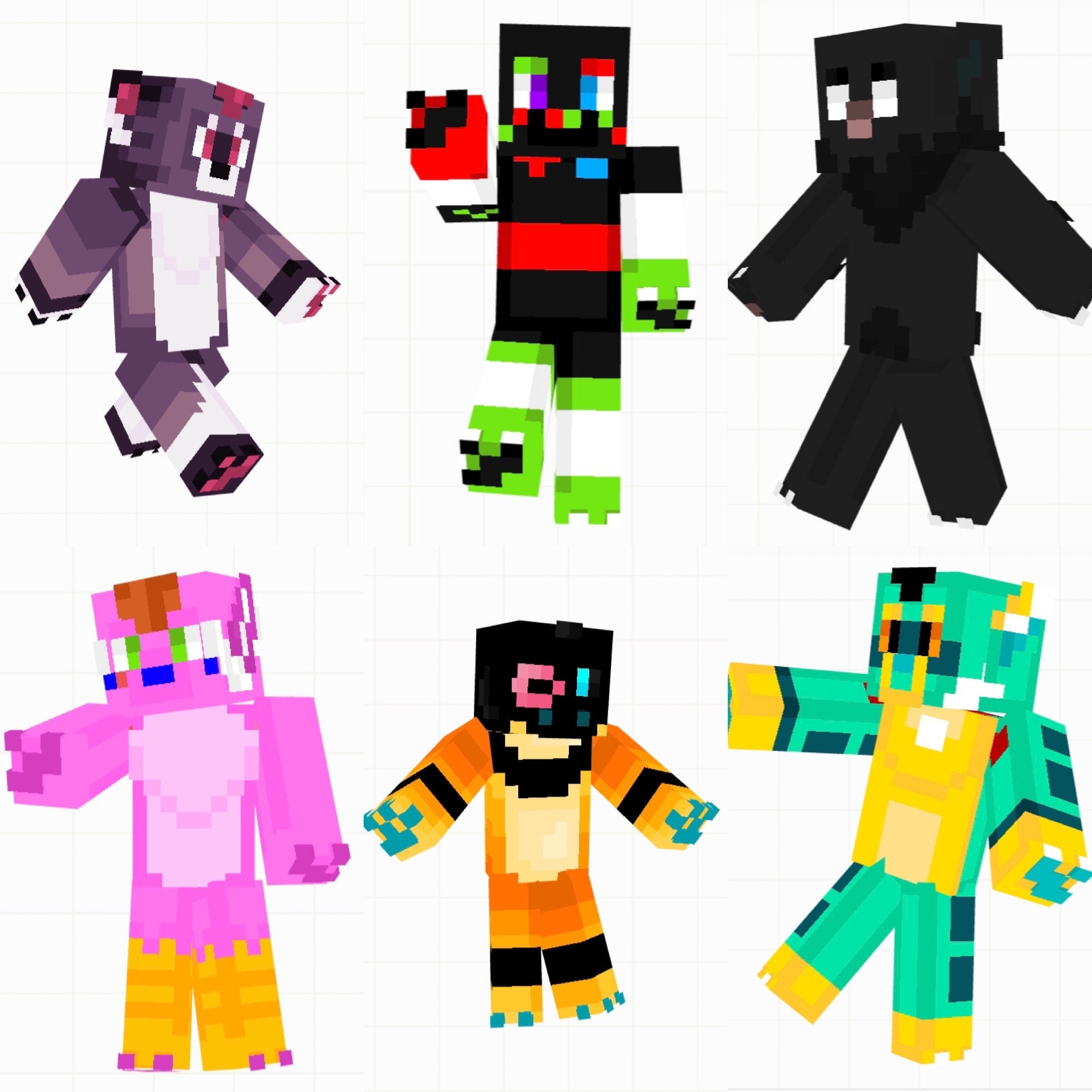 Custom Minecraft Skins | Etsy