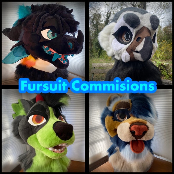 Custom Fursuit Head - Etsy