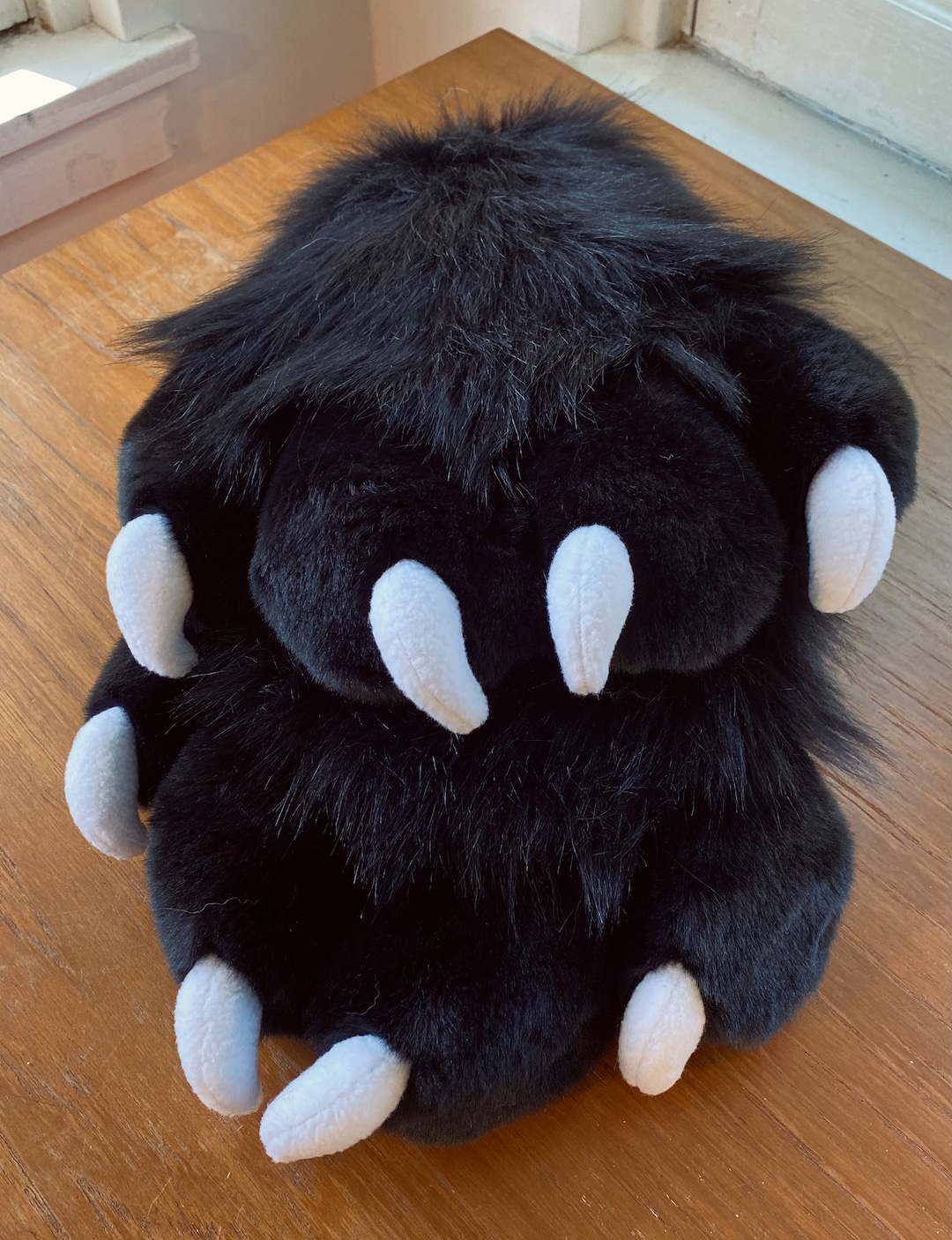 Black Puffy Paws Fursuit Paws Furry - Etsy