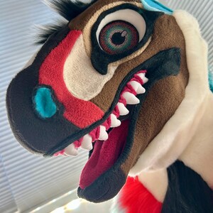 Raptor Fursuit Premade Full Partial Furry Fursona Dino Character ...