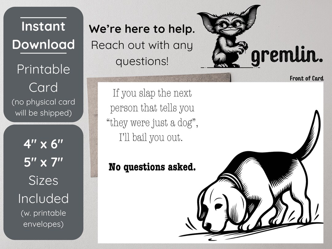 Dog Grief Printable Card | Printable Dog Condolences 4x6 & 5x7 Cards ...