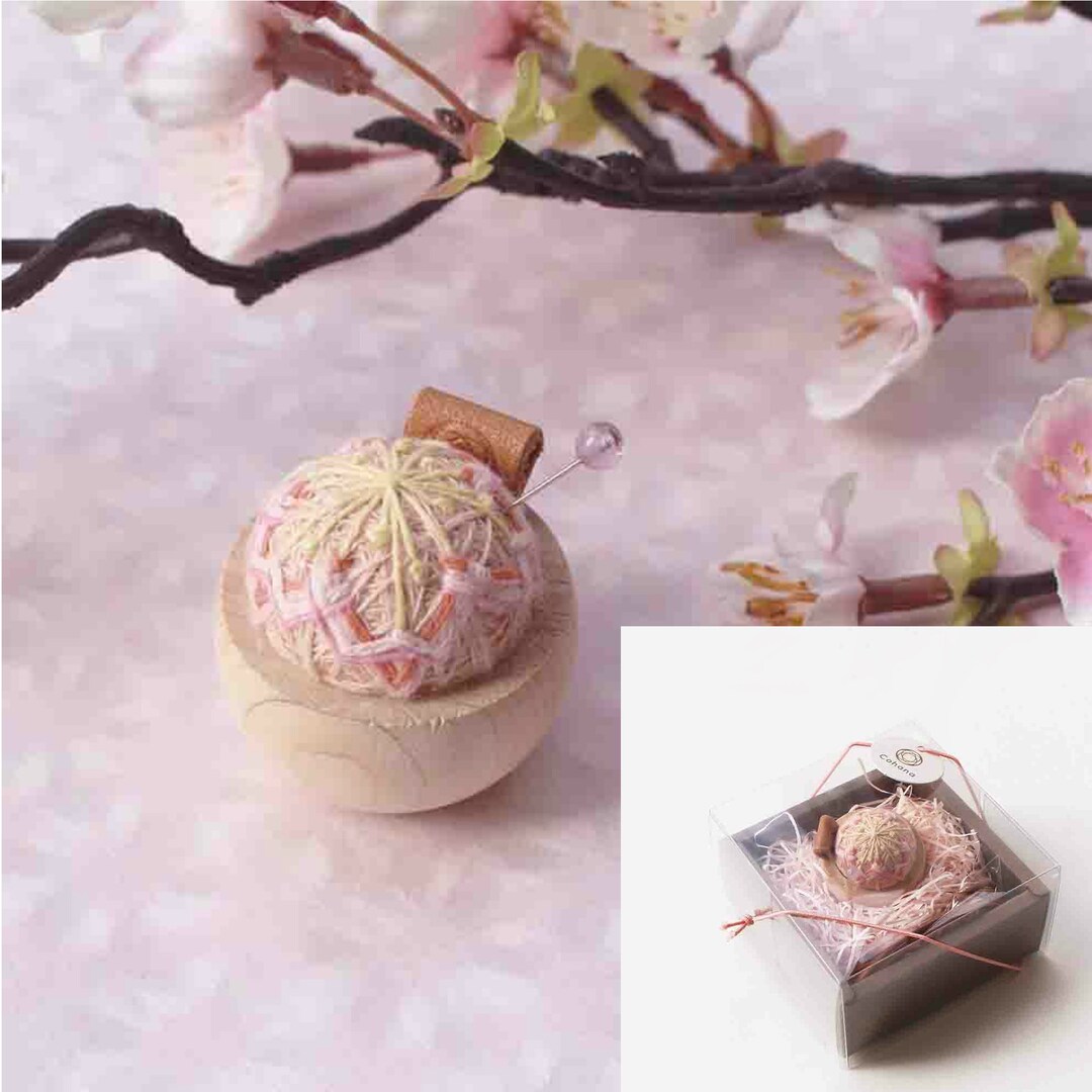 Cohana Sakura Temari Pincushion Necklace Pink Sewing With Japanese High ...