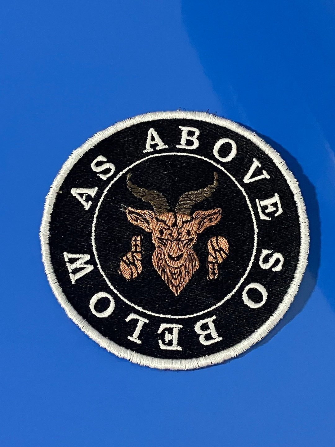 Baphomet Patch 4 Inch - Etsy