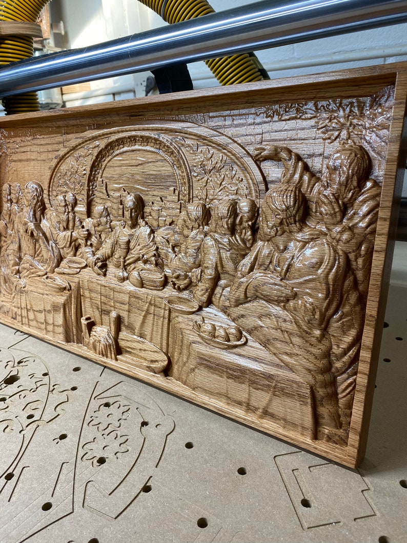 3D Carved Last Supper - Etsy