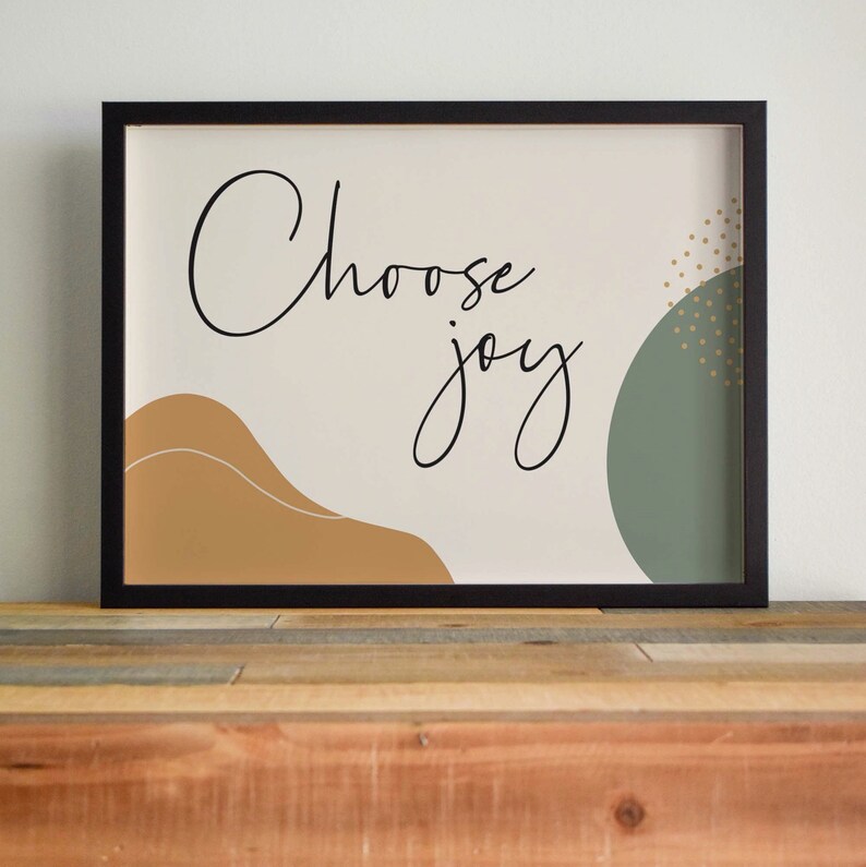 Choose Joy / Bible Verse Wall Art / Christian Gift / Bible - Etsy Australia