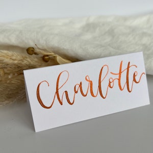 Wedding Place Cards / Handwritten White Place Cards / Wedding ...