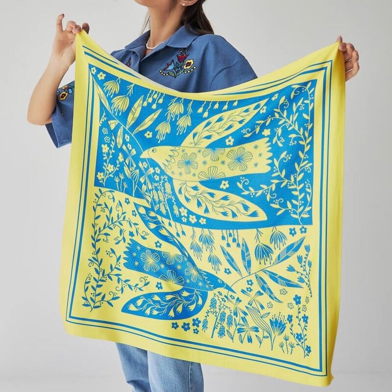 Yellow Scarf - Etsy