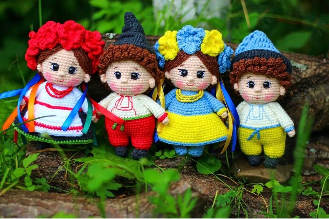Ukrainian Toys,crochet Doll Toy,made in Ukraine,gift From Ukraine ...
