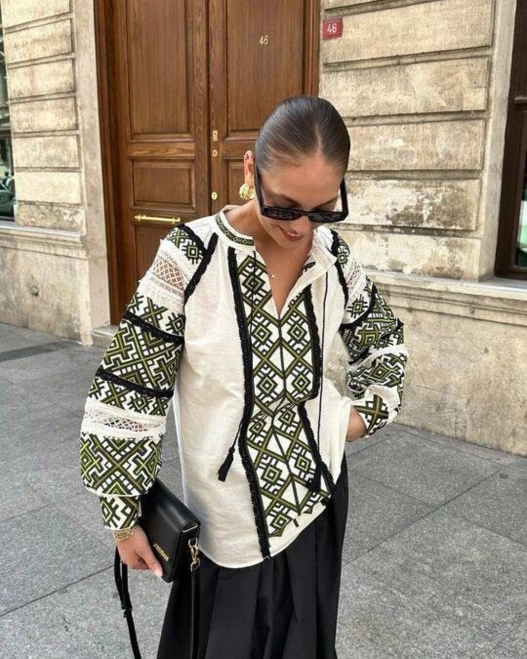 Beige Ukraine Vishivanka,white Ukraine Blouse,embroidered Ukraine Women Blouse,ukraine Women ...