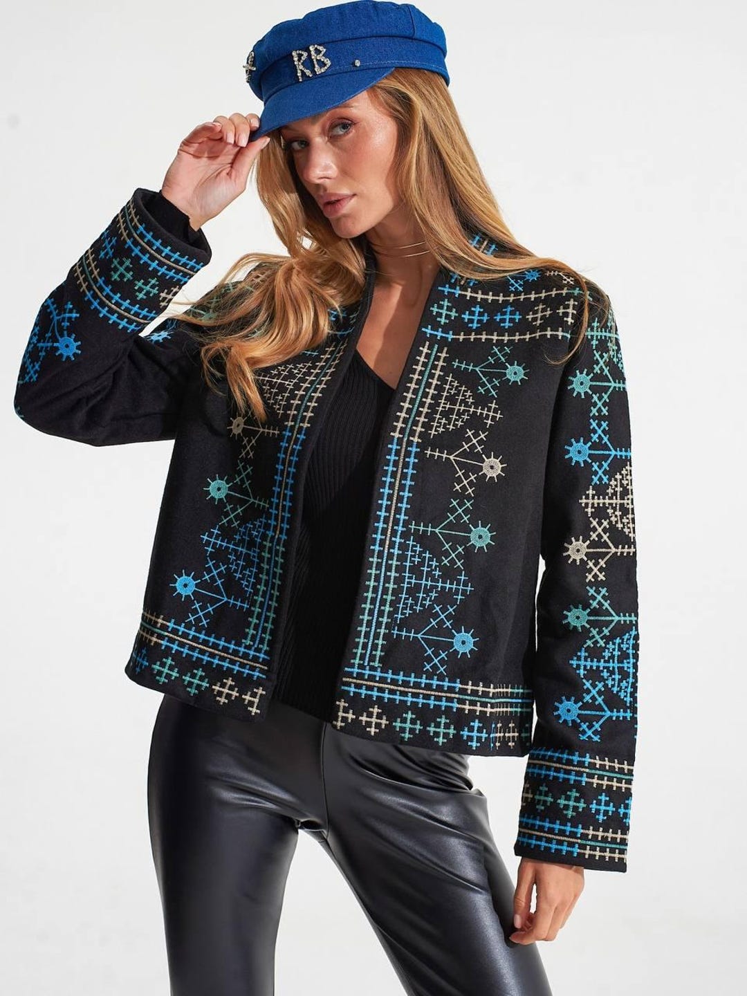 Ukrainian Embroidery,ukrainian Jacket,embroidered Jacket,national ...